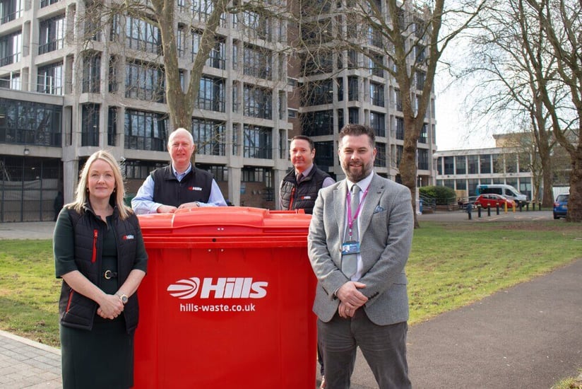 New College Swindon appoints Hills Waste Solutions